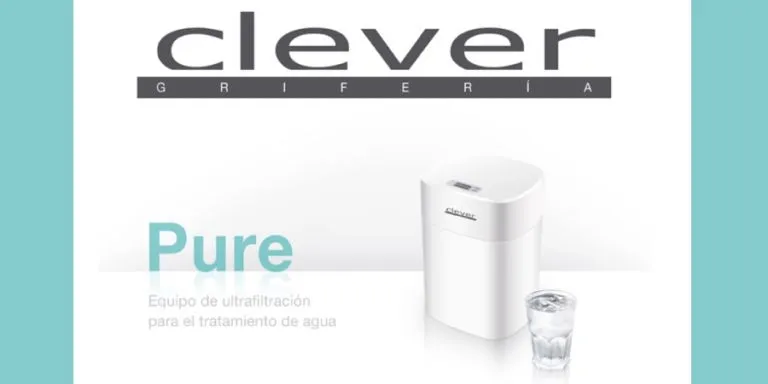 Equipo de ultrafiltración Pure de Clever para un agua de calidad