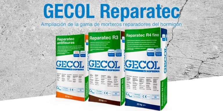 GECOL anuncia una ampliación de su gama GECOL Reparatec