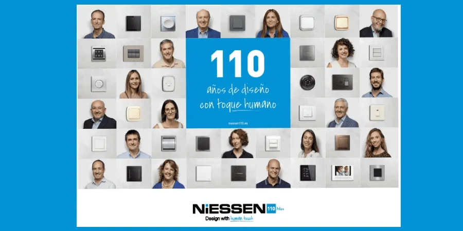 Niessen celebra 110 años lanzando su gama ALBA Infinity