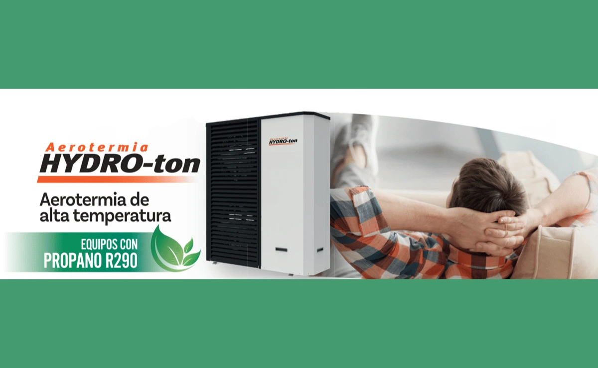 Gama HYDRO-ton HT-P: Aerotermia eficiente con propano