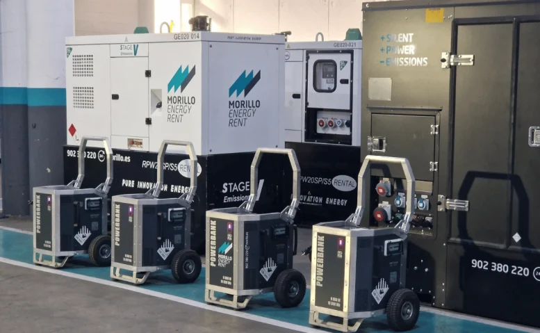 Energía renovable de Morillo Energy Rent en Festival de San Sebastián